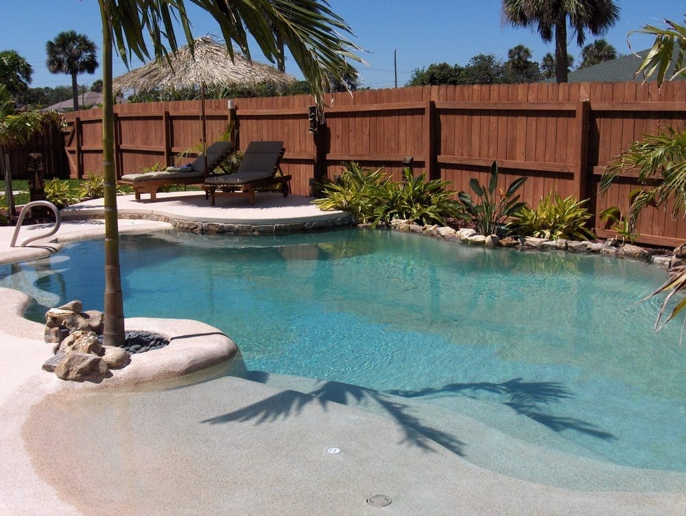 Sand Pools; Bringing the Beach To Your Backyard | Precision Swimming Pools
