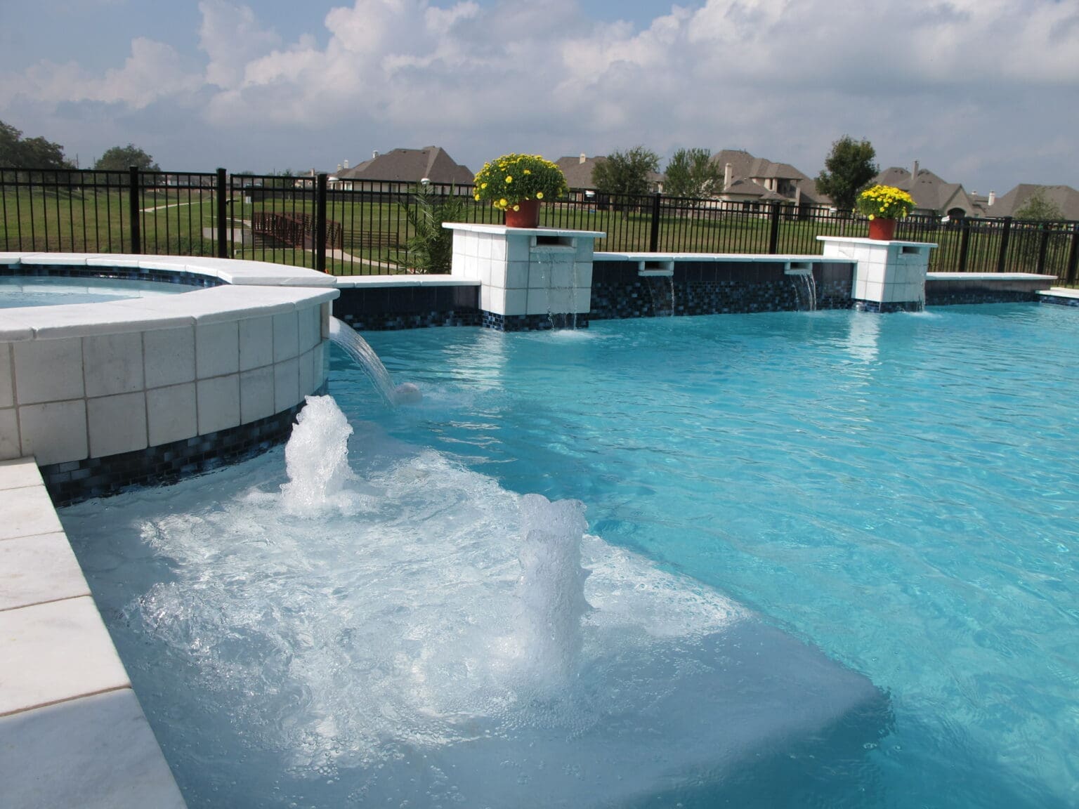 Water Features Photos | Precision Pools & Spas Pool Designer