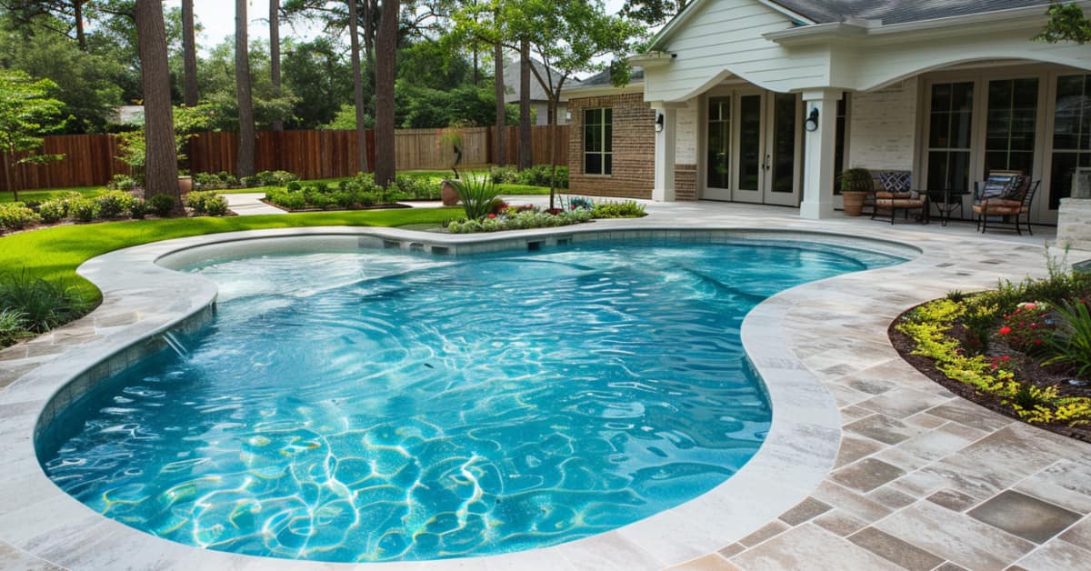 Spring TX Fiberglass Pool Installation | Precision Swimming Pools
