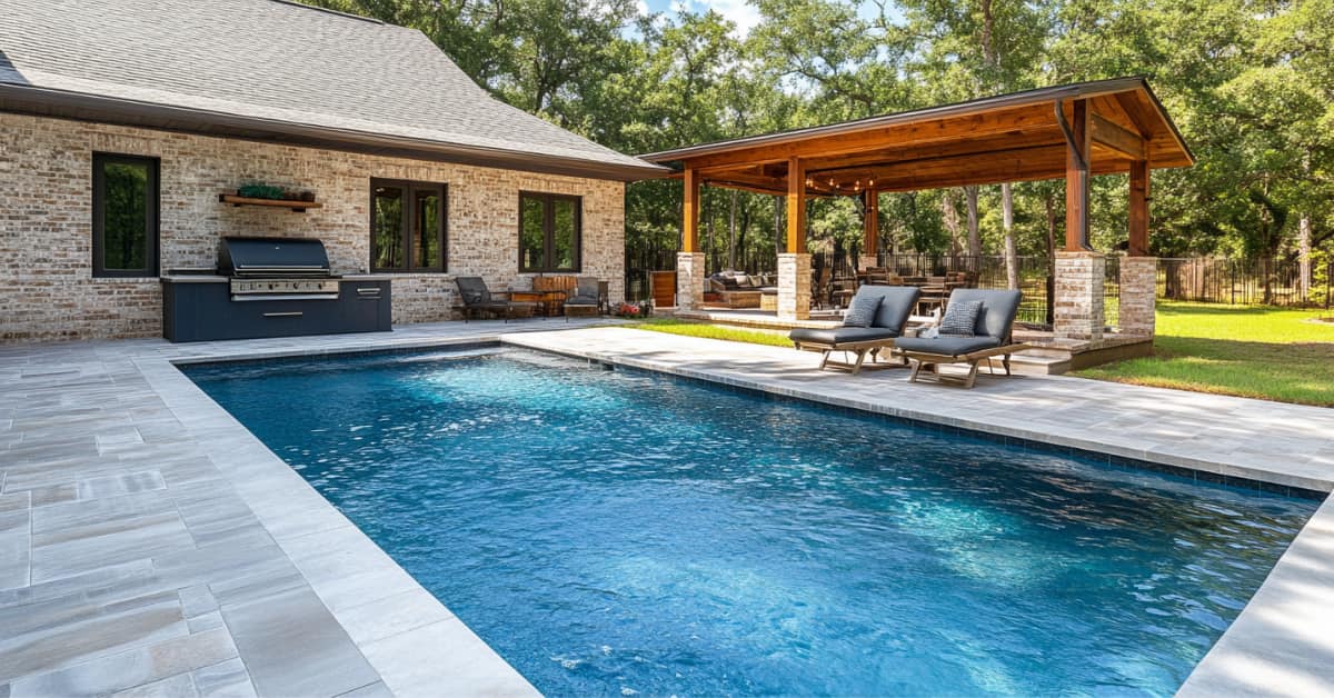 Bellaire TX Fiberglass Pool Builder | Precision Pools & Spas